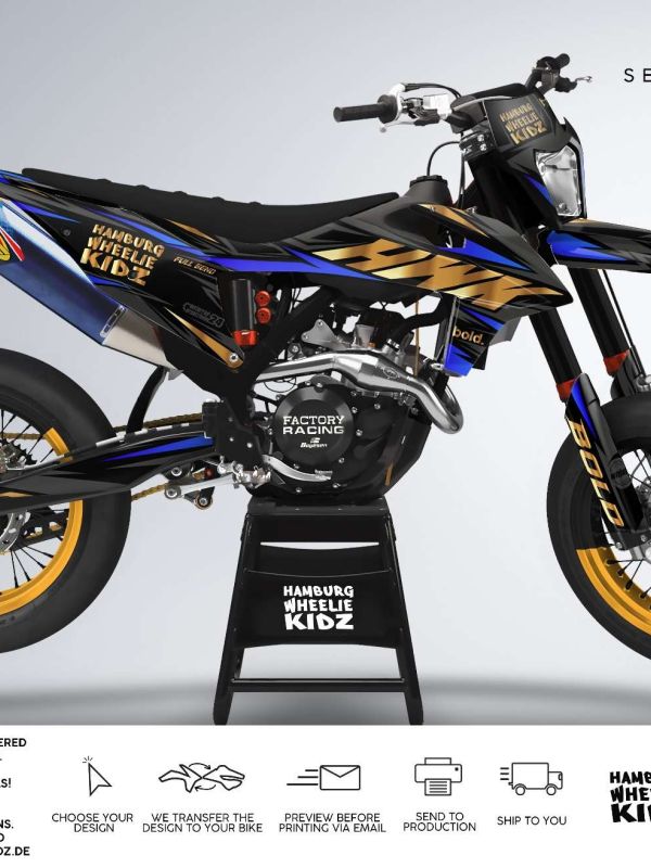 Bold. Designz Supermoto Dekore & Styling-Parts | HWK